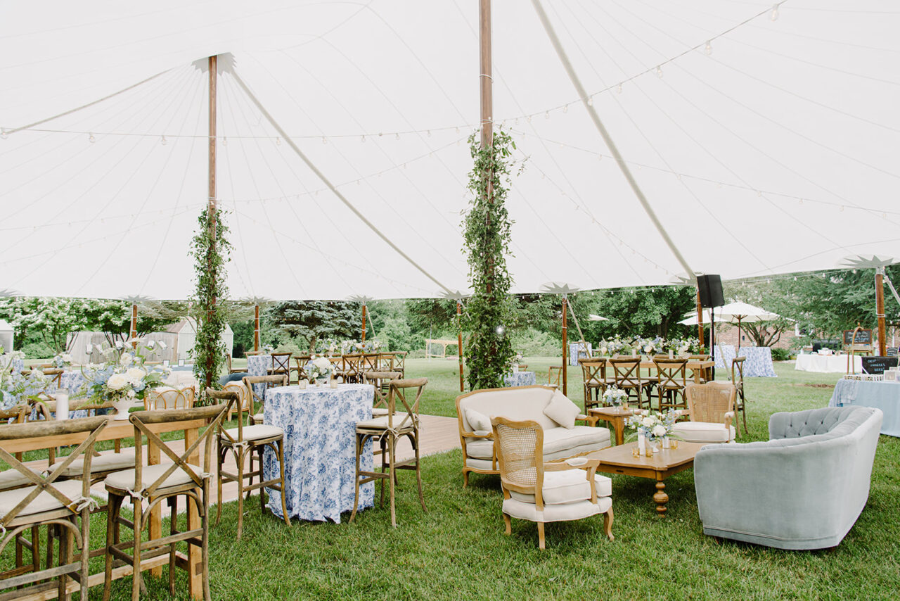 Backyard Garden Party Wedding - Moore & Co. Event Stylists
